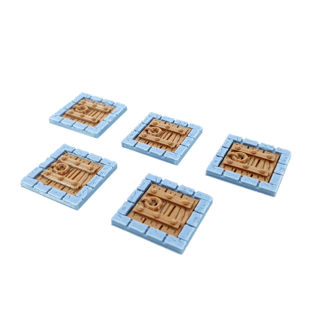 Tabletop Terrain Trapdoor | 28mm Fantasy Scenery for Dnd, RPG and ...