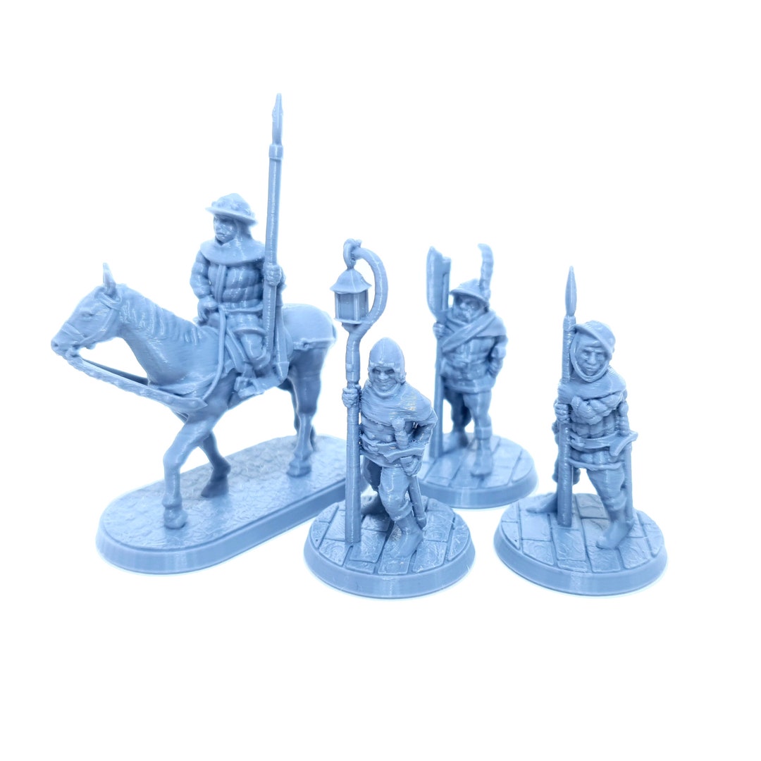 Guards 28mm Fantasy Scenery for Dnd, RPG and Wargaming - Etsy