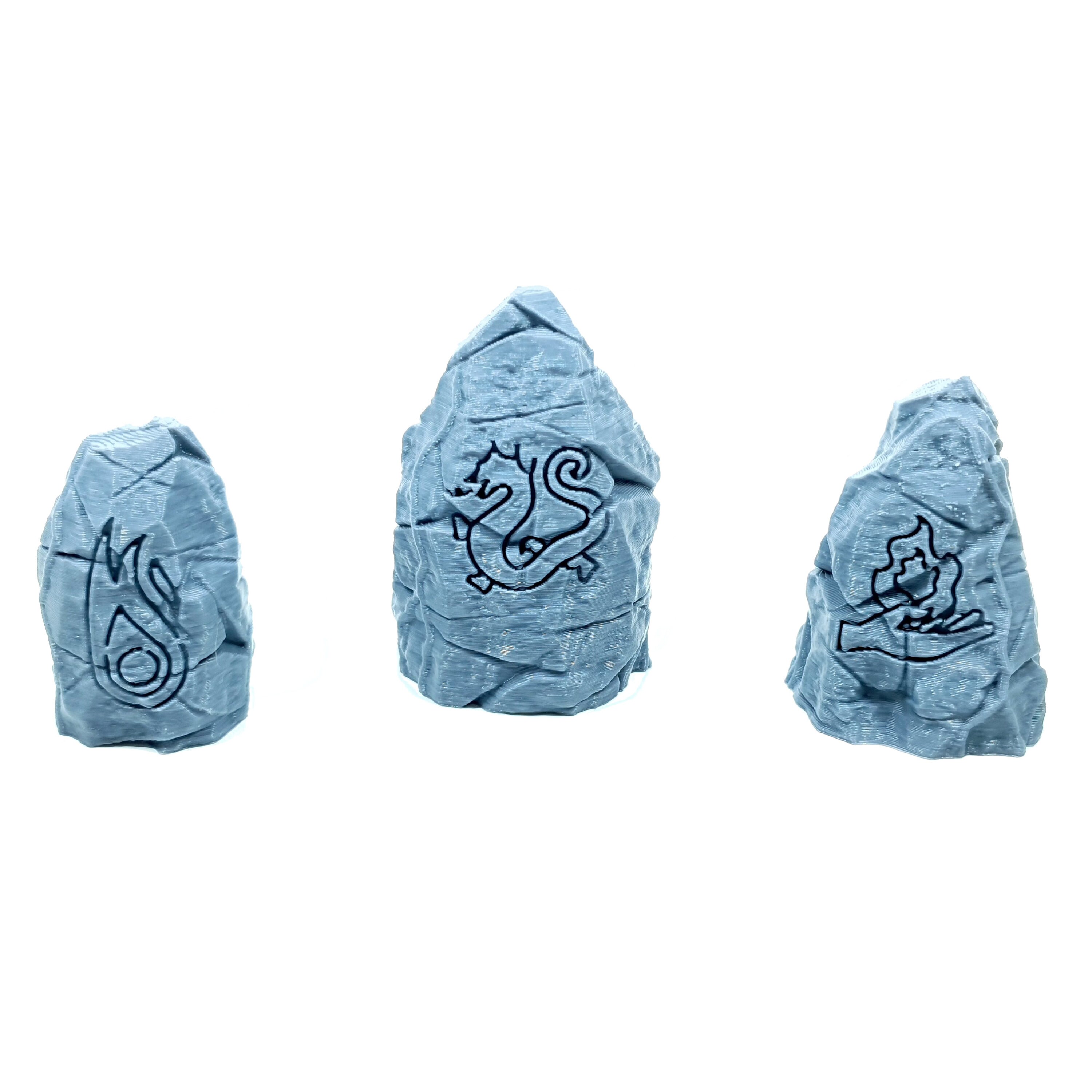 Tabletop Terrain Rock Runes 28mm Fantasy Scenery for Dnd, RPG and ...
