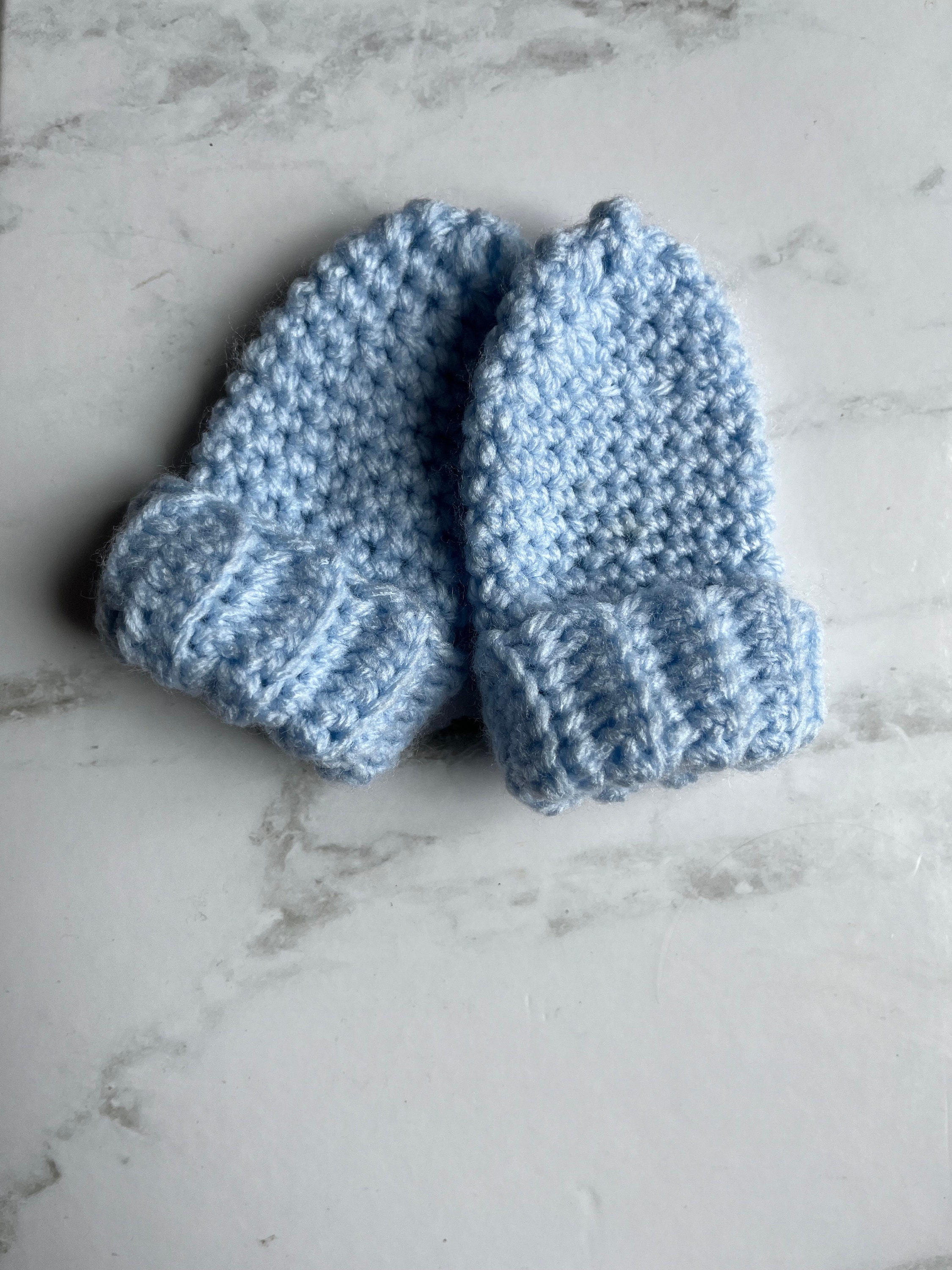 Baby Mittens Crochet Pattern / Free Gift Label - Etsy