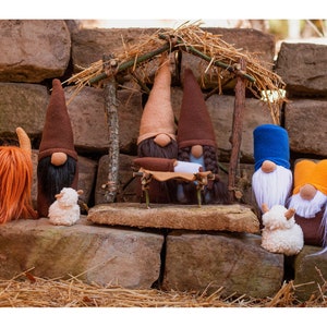 Gnome Nativity Sewing Pattern - Etsy