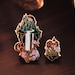 Gold Ocean of Sky Floating Islands Hard Enamel Mini Pin Set - Night ...