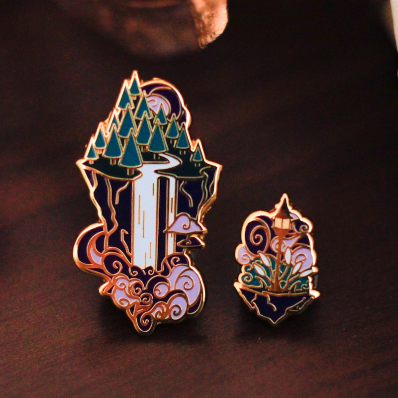 Space Enamel Pin - Etsy
