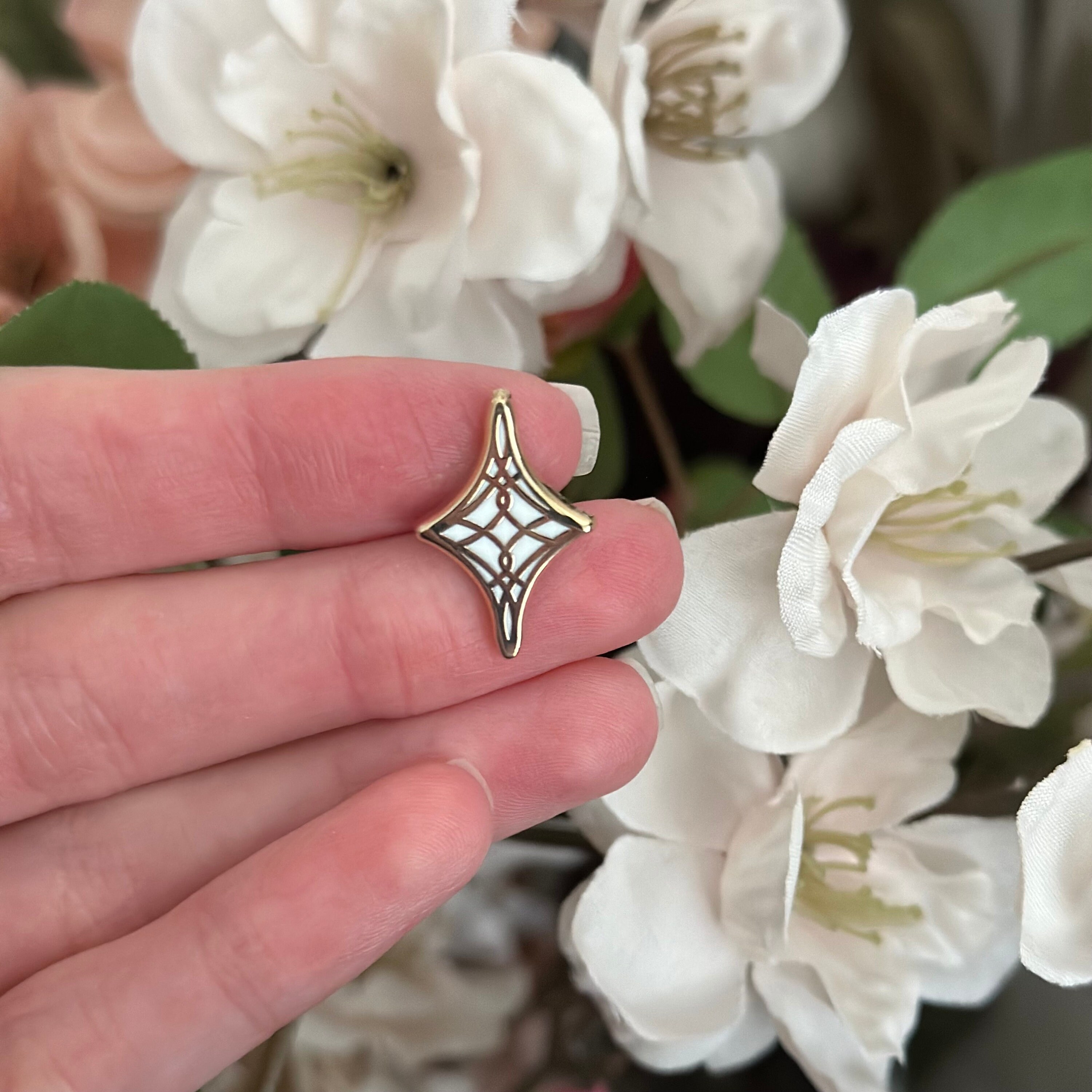 Celestial Garden Gold Hard Enamel Star Mini Pin Set - Magical Fantasy ...
