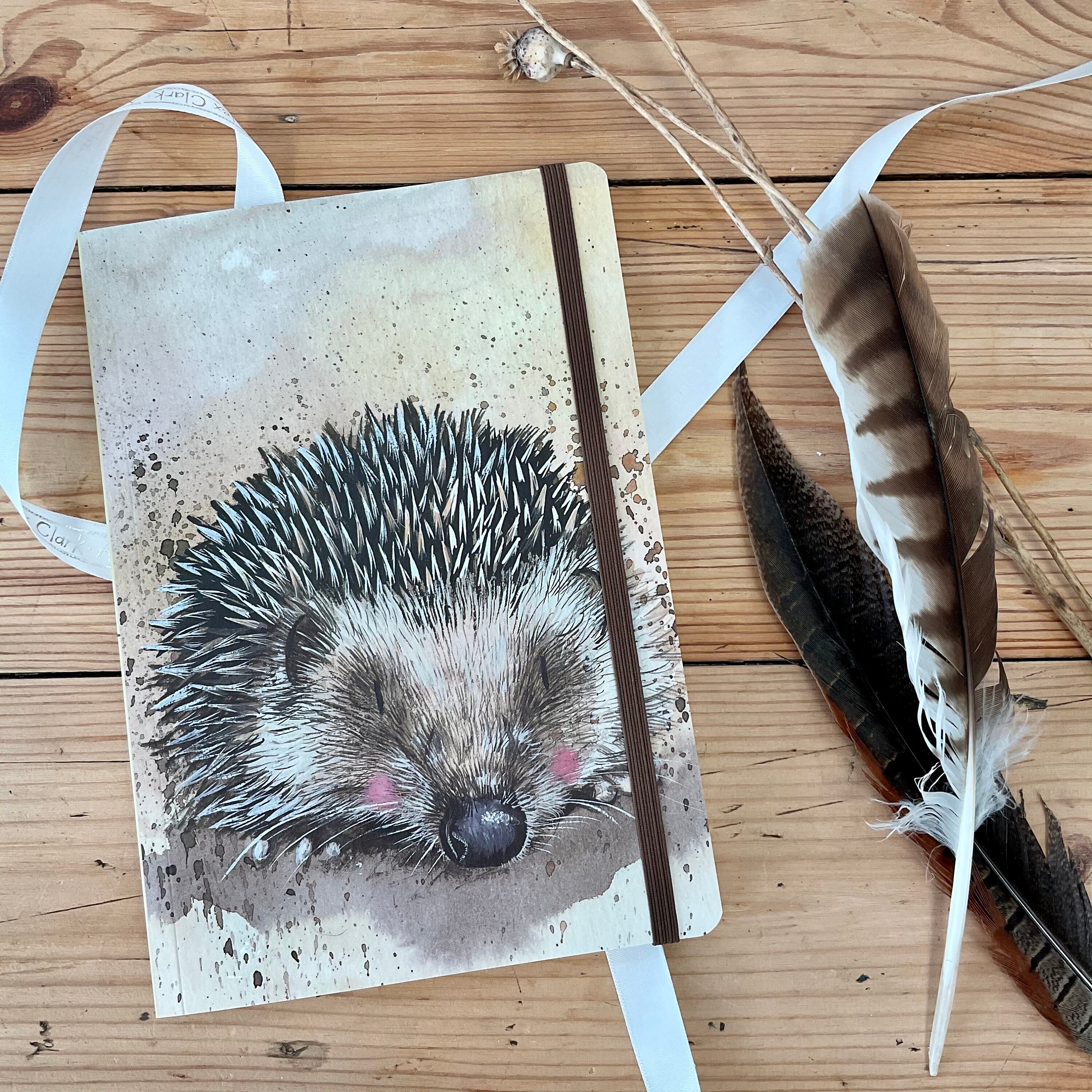 Large Chunky Notebook Harriet the Hedgehog Alex Clark - Etsy UK