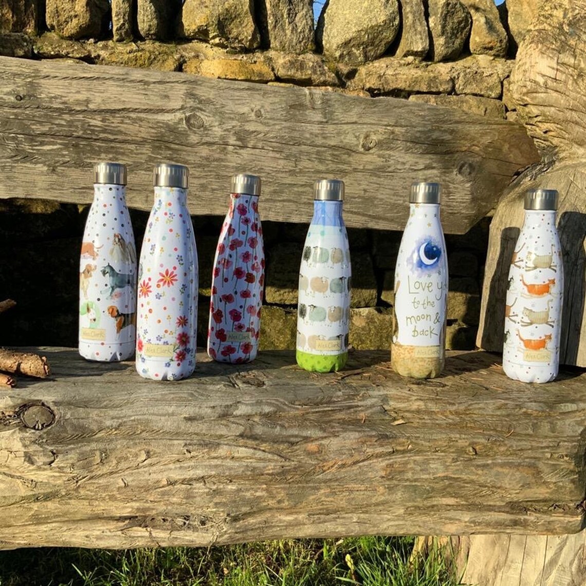 Sheep Water Bottle Alex Clark farm Animal - Etsy