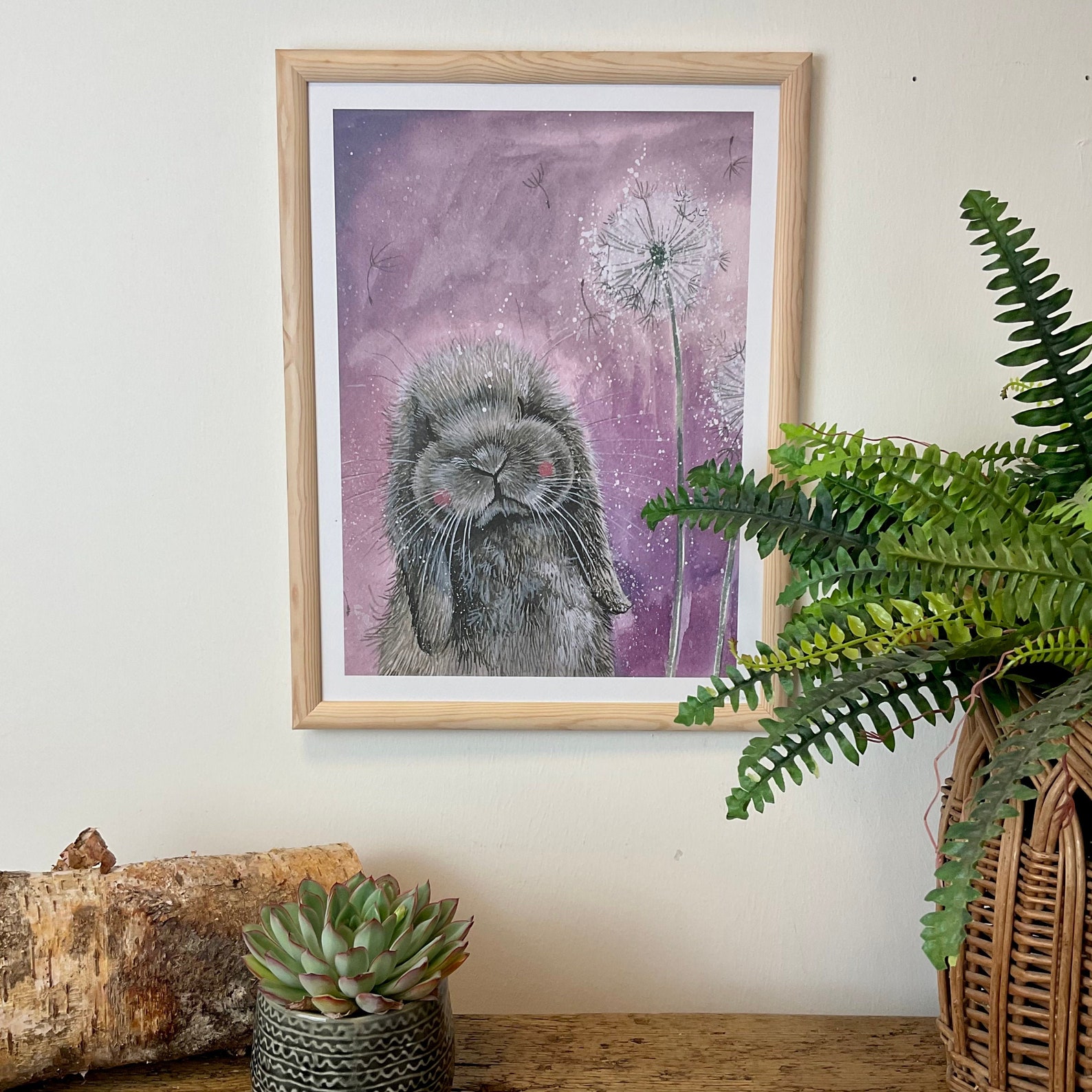 Misty Watercolour Art Print Alex Clark - Etsy