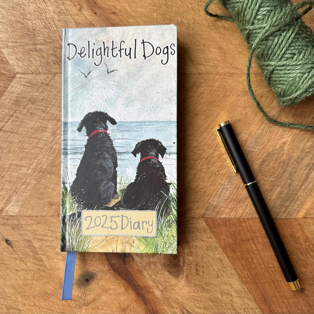 2025 Pocket Diary Delightful Dogs Week by Week Planner - Etsy