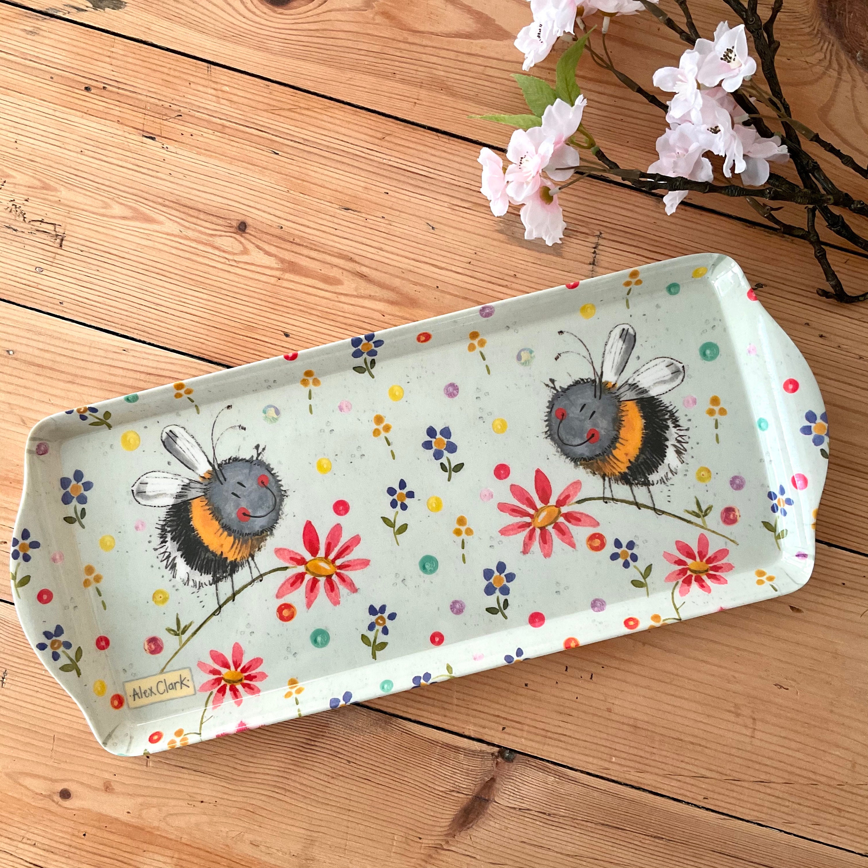 Medium Bumble Bee Melamine Tray Alex Clark - Etsy