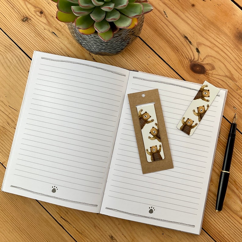 Bears Magnetic Bookmark - Etsy