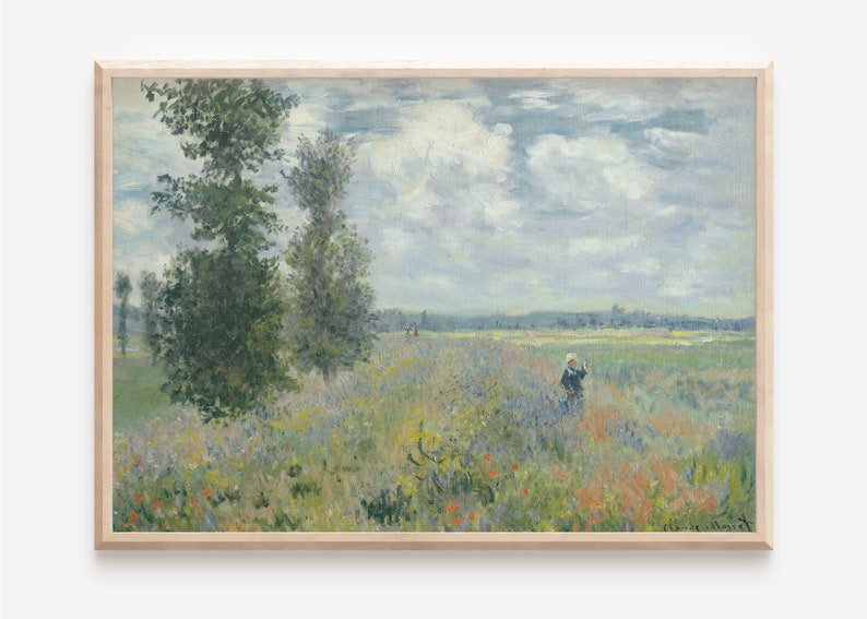Claude Monet Vintage Painting Set: 54 Digital Art Prints (digital ...