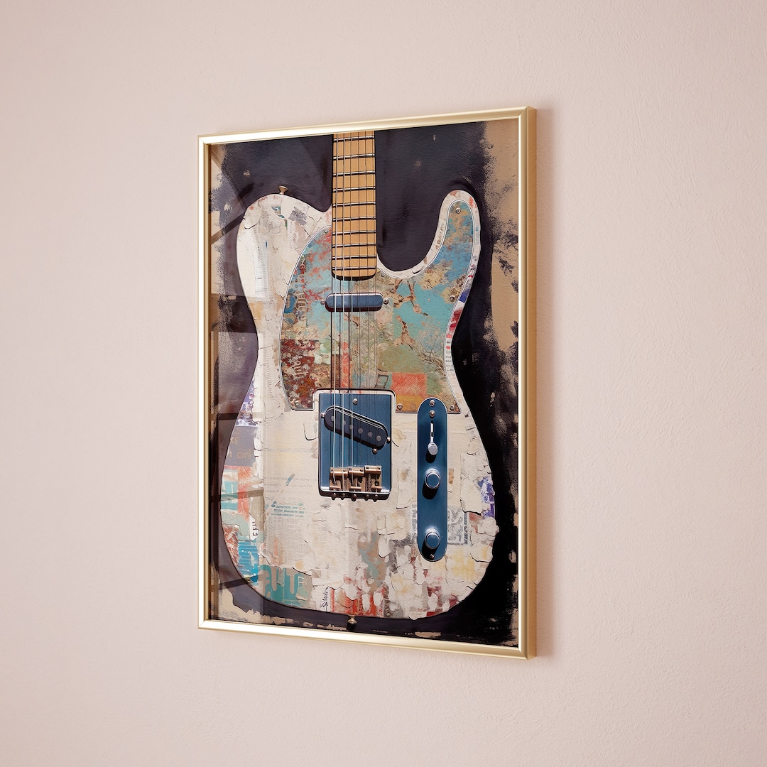 Electric Guitar | Fender Telecaster | Fender Abstract Painting ...