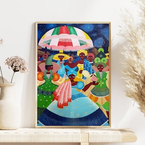 Brazilian Art | Brazil Painting | Landscape Painting | Printable Wall ...