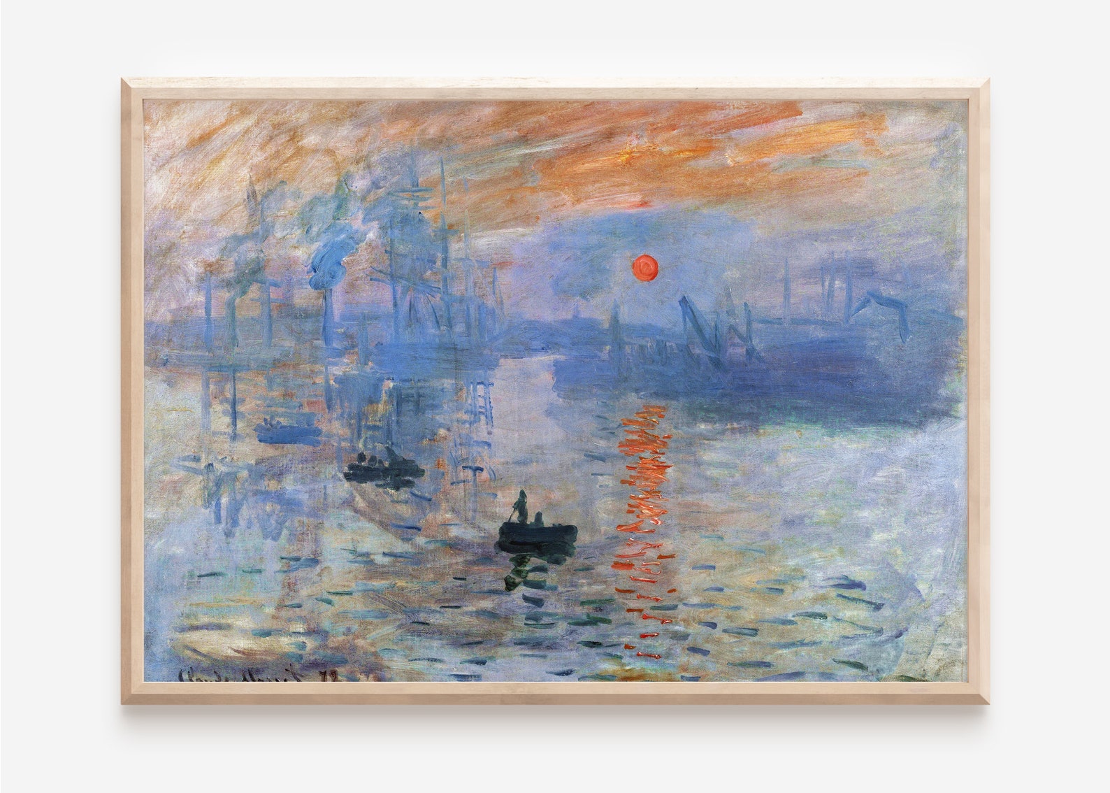 Claude Monet Vintage Painting Set: 54 Digital Art Prints (digital ...