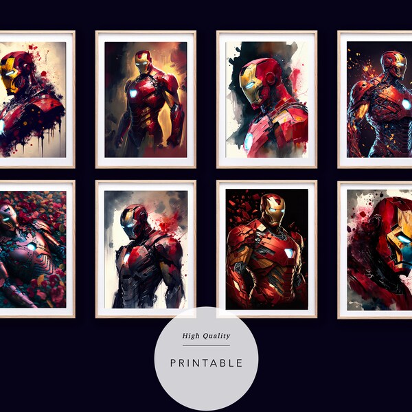 Iron Man Poster - Etsy
