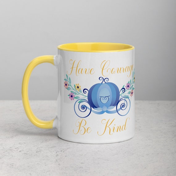 Cinderella Inspired Mug Disney Inspired Mug Princess Mug | Etsy