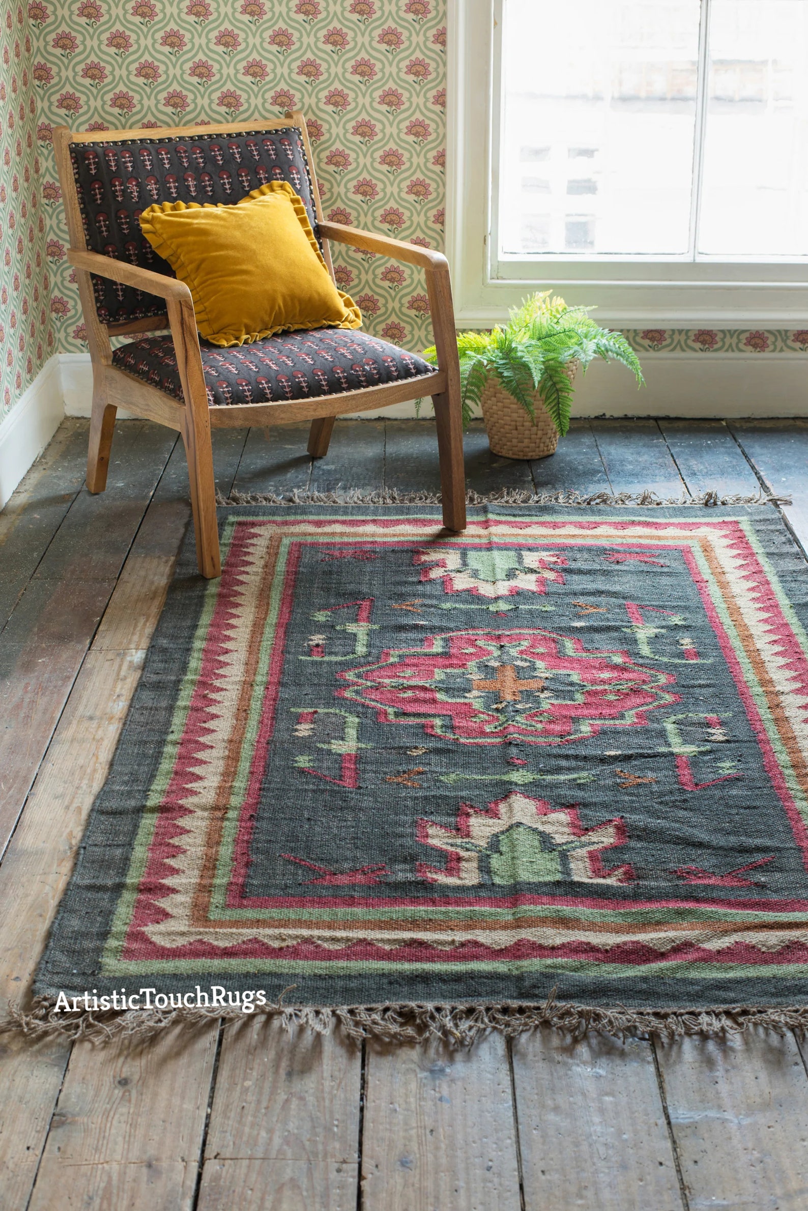 4x6 5x8 6x9 8x10 9x12 Ft Kilim Rug Handwoven Wool and - Etsy