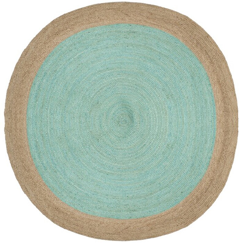 8x8 ft Vintage Handmade rug Oushak Area Rug Area Round Rug | Etsy