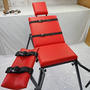 Mature / Bdsm Spanking Chair Red Color - Etsy