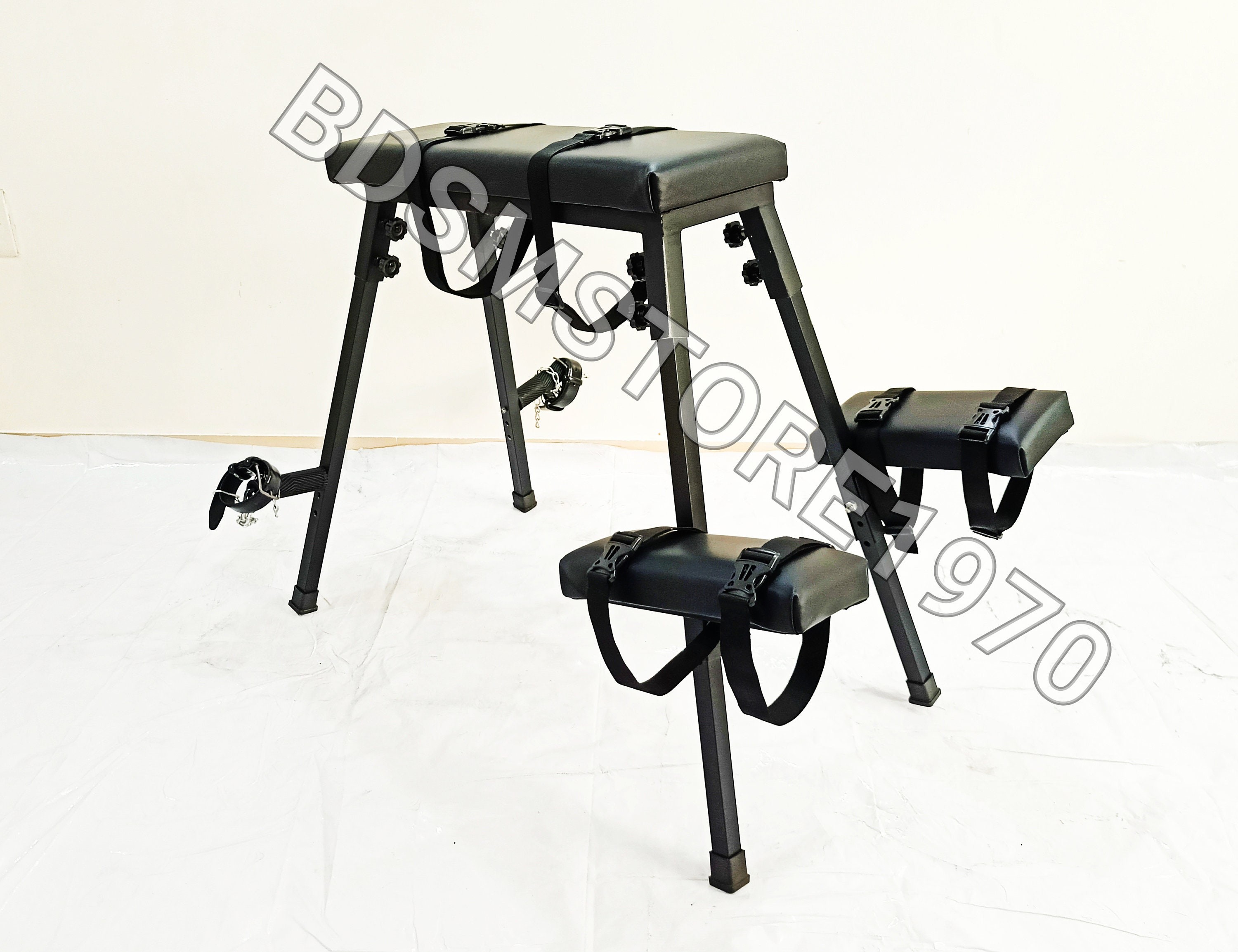 MATURE / Portable Bench Black Color Spanking BDSM Punishment Playroom ...