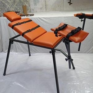 Mature / Bdsm Spanking Chair Orange Color - Etsy