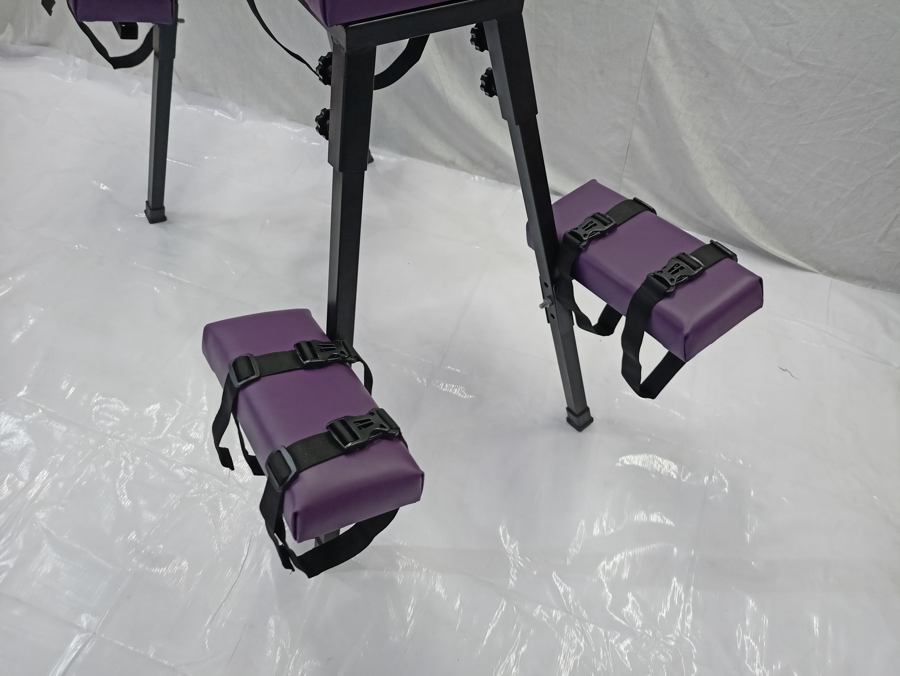 Mature / Portable Bdsm Spanking Bench Purple Color Bench Flogging ...