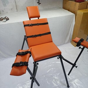 Mature / Bdsm Spanking Chair Orange Color - Etsy