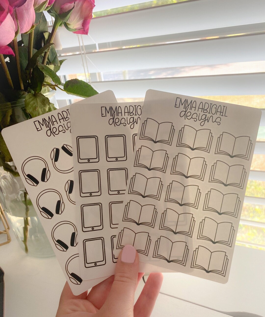 Book Journal Stickers Book Journalling Stickers Reading Journal ...