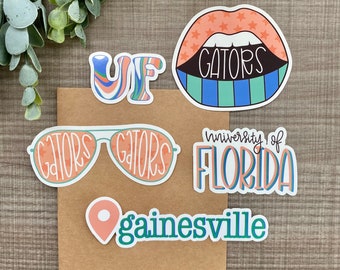 University of Florida Stickers | Etsy
