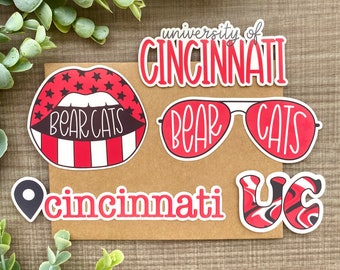 University of Cincinnati Stickers | Etsy