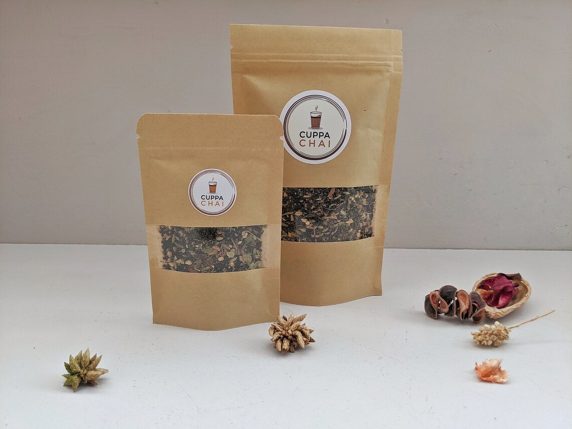 150g Authentic Indian Chai Tea Spice Mix Indian Masala Tea - Etsy