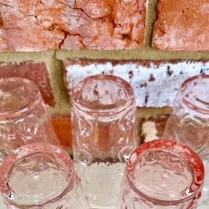 Set of 5 El Rancho Pink by Bryce Flat Iced Tea Glasses, Vintage Pink ...