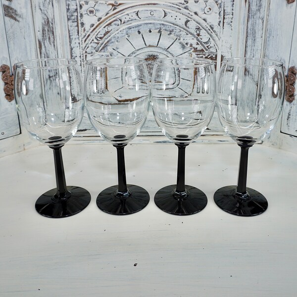 Hexagon Stem Glasses - Etsy