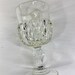 Diamond Point Wine Goblets, Vintage Diamond Point Glass Goblets, Tiara ...