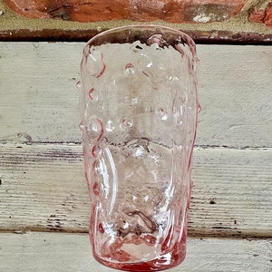 Set of 5 El Rancho Pink by Bryce Flat Iced Tea Glasses, Vintage Pink ...