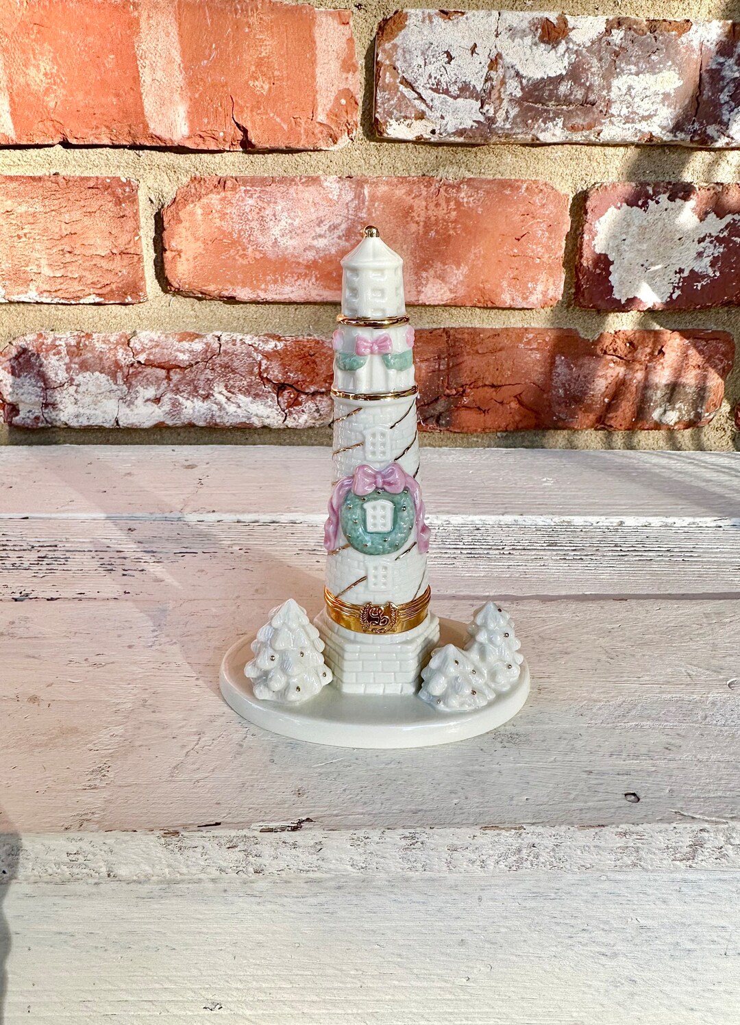 Lighthouse Treasure Box Collection by Lenox, Holiday Harbor - Etsy