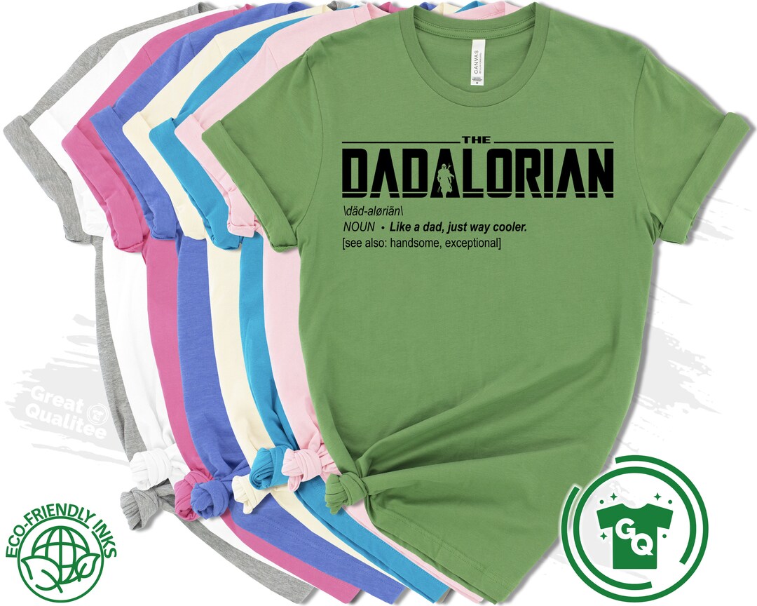The Dadalorian Shirt, Dad Tee, Funny Disney Shirt for Dad, Fathers Day ...