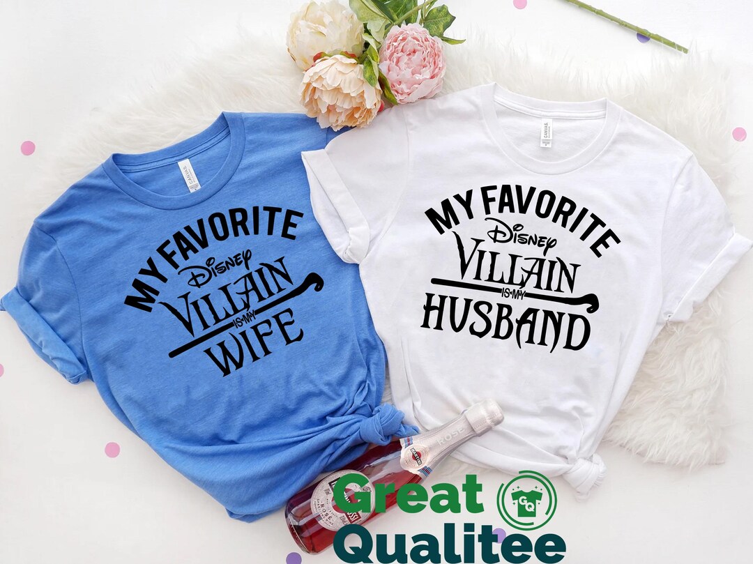 Disney Wife and Husband Shirts, Matching Disneyland Family Shirts ...