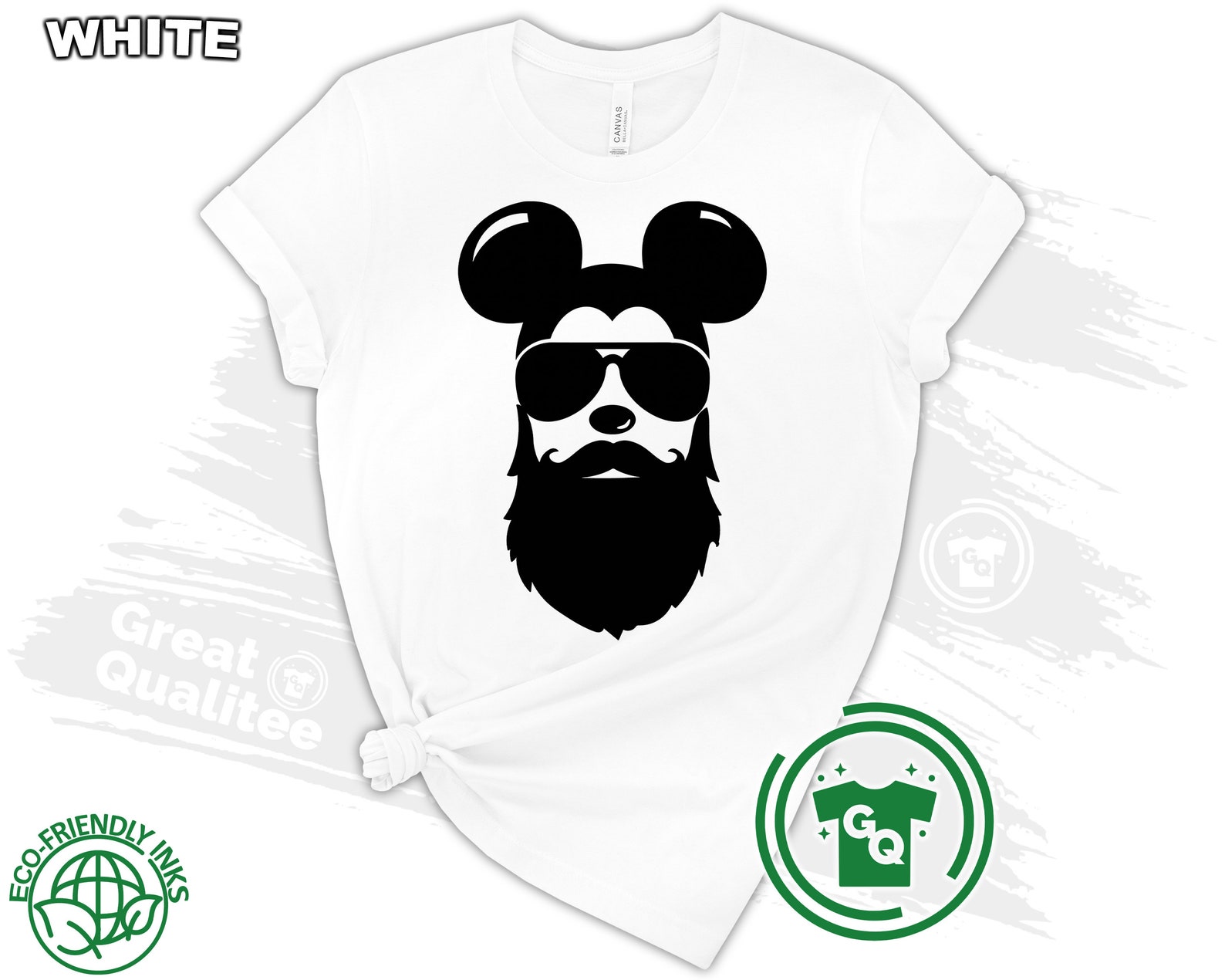 Mickey Beard Shirt Disney Shirt Men Disney Dad Disney Beard | Etsy