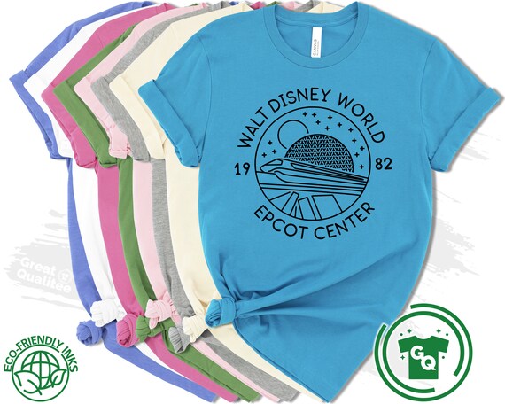 Walt Disney World Epcot Center Shirt Disney Shirts - Etsy