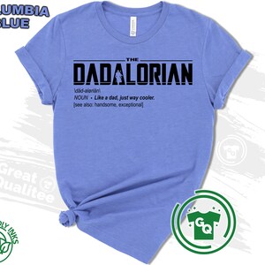 The Dadalorian Shirt, Dad Tee, Funny Disney Shirt for Dad, Fathers Day ...