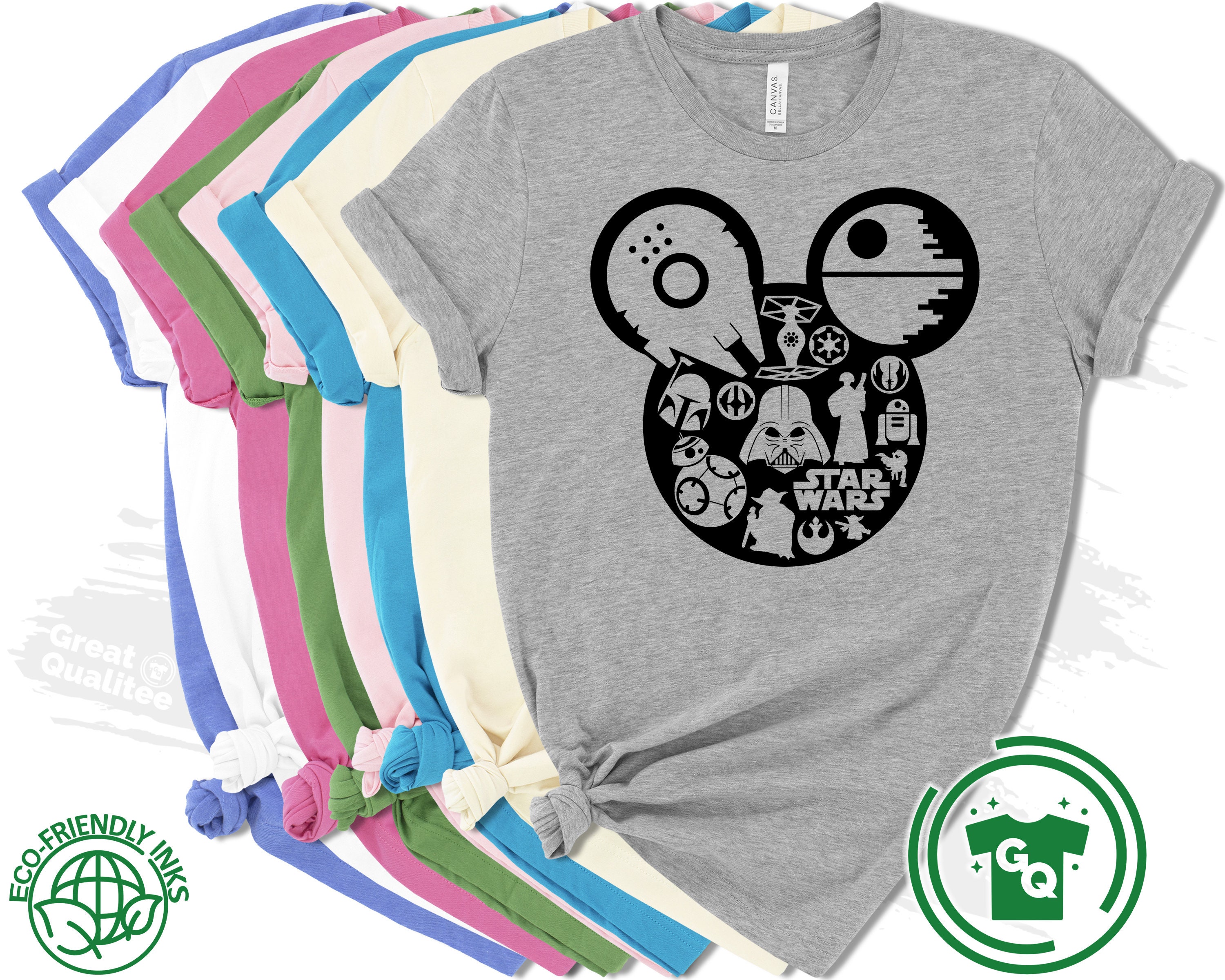 Star Wars Mickey Disney Shirt Disney Star Wars Mickey Galaxy | Etsy