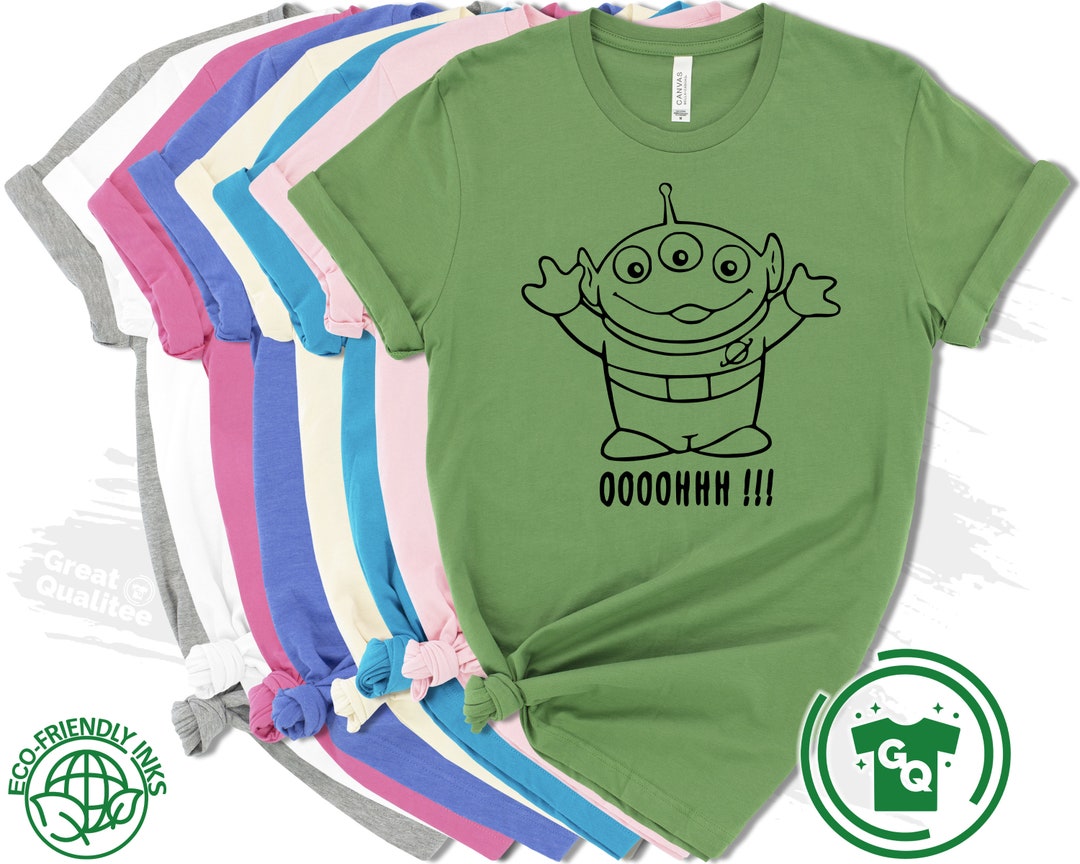 Toy Story Alien Shirt Toy Story Disney Shirt Green Men - Etsy
