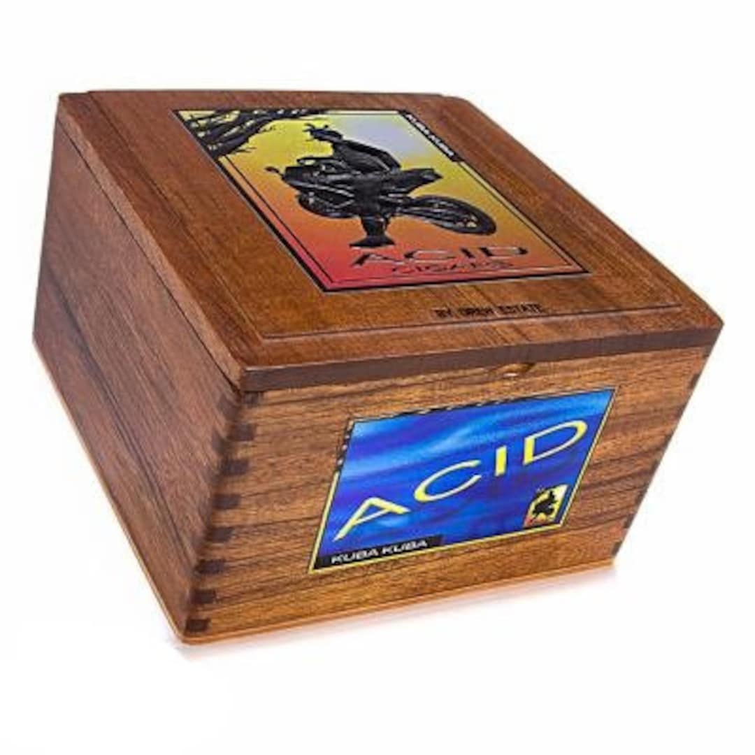 Acid Kuba Kuba Wooden Cigar Box - Etsy