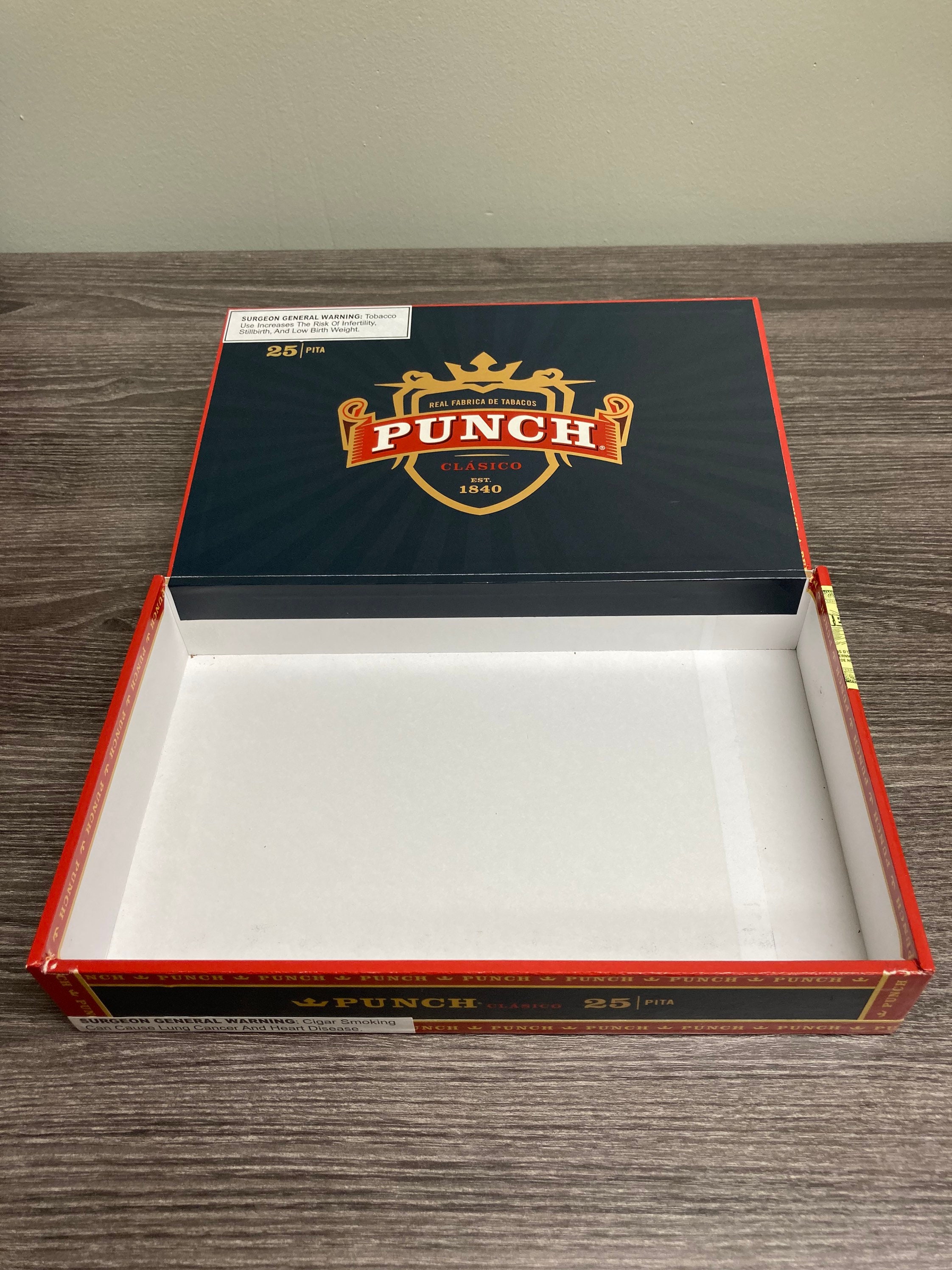 Punch Pita Empty Cigar Box - Etsy