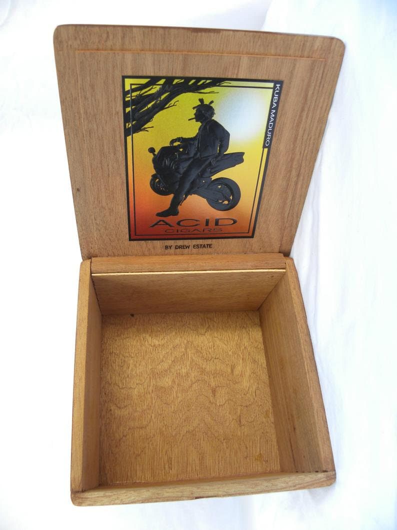 Acid Kuba Kuba Wooden Cigar Box - Etsy