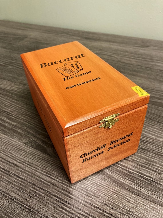 Baccarat Churchill Empty Cigar Box | Etsy