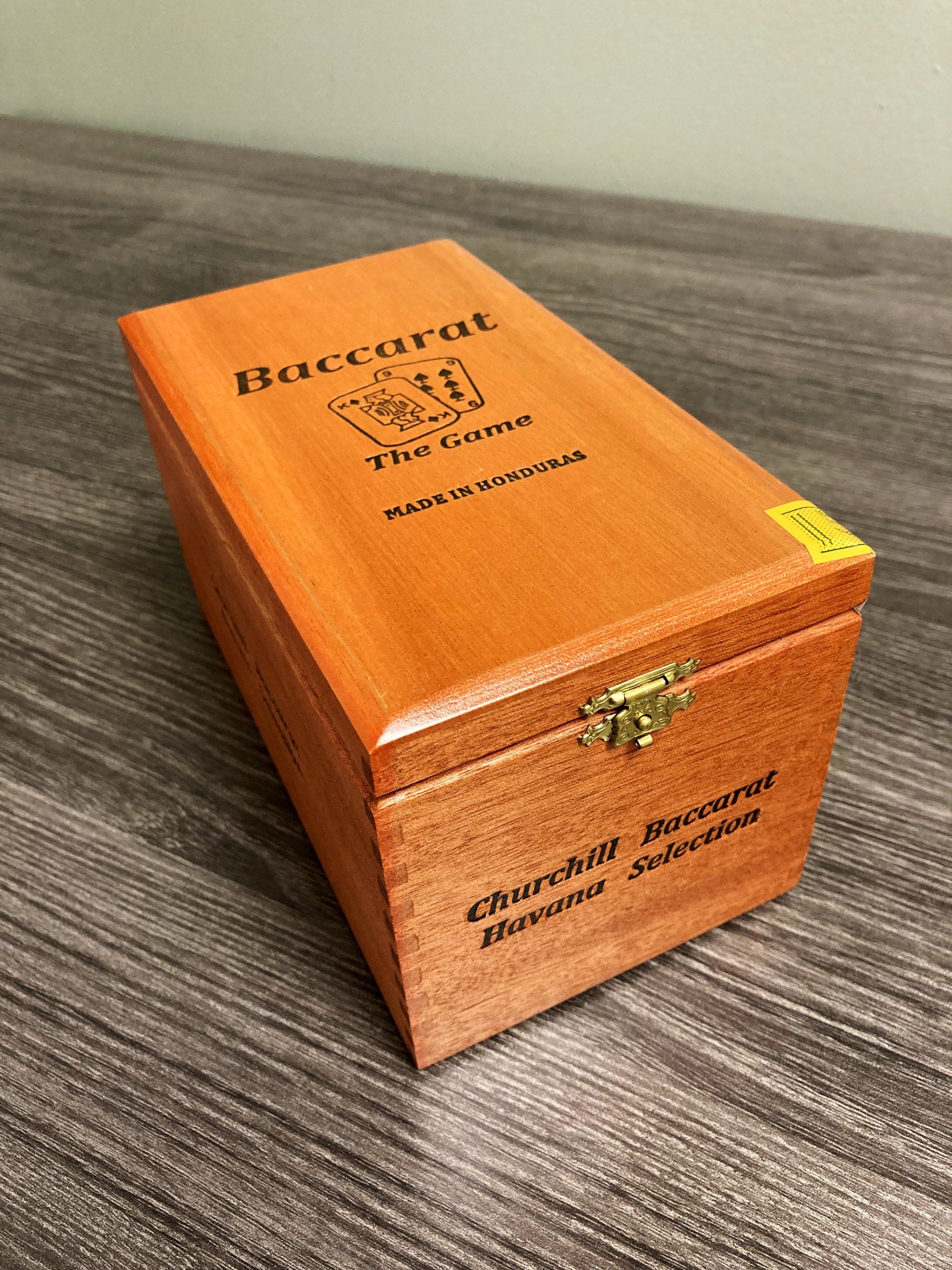 Baccarat Churchill Empty Cigar Box - Etsy