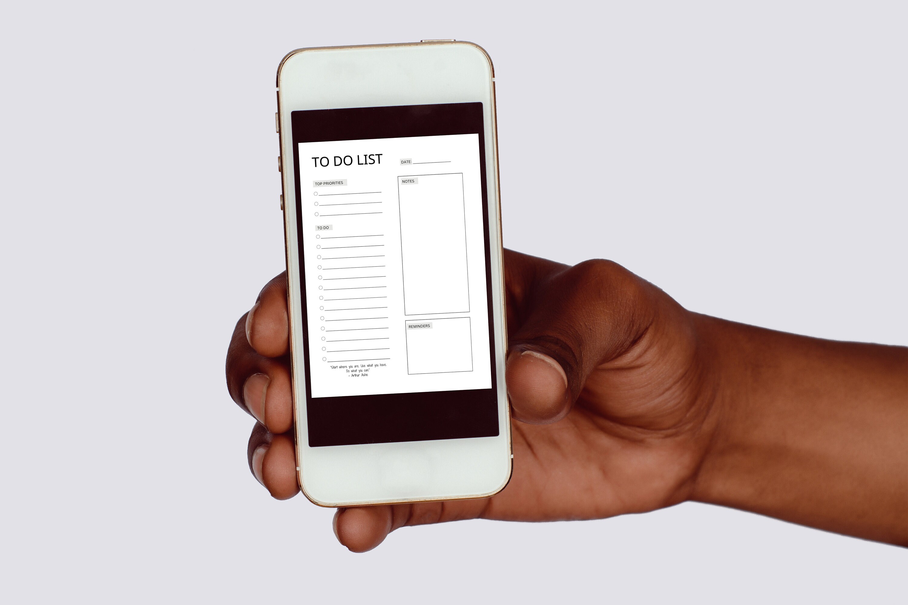 Editable to Do List, Printable to Do List, iPad To-do List, iPhone To ...