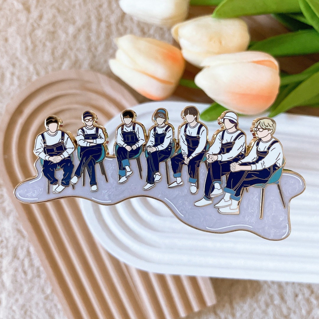 Interior Designer Bangtan | BTS Enamel Pin - Etsy
